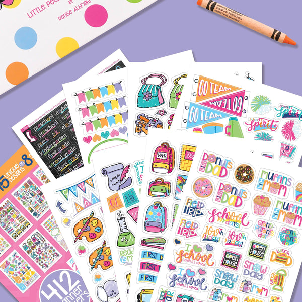 Class Keeper® Sticker Set | Enhance School Organization – Denise Albright®