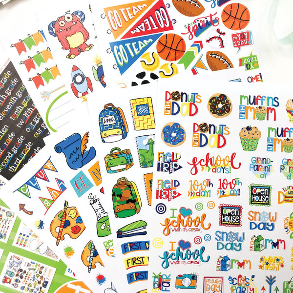 Assorted Stickers for Busy Parents | Add Fun to Your Daily Routine ...